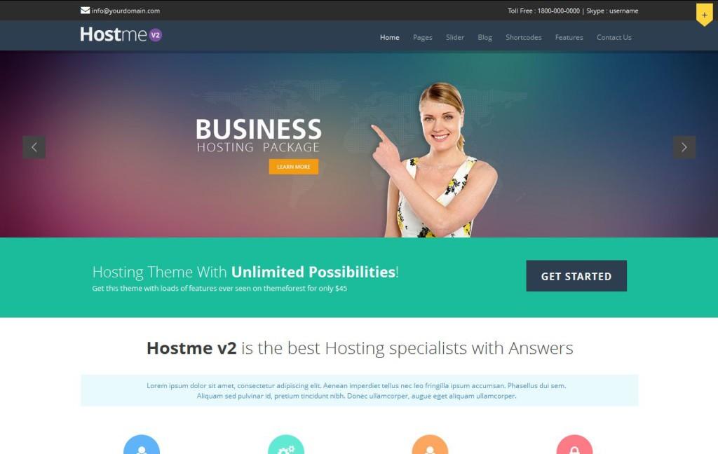 Top 20 WordPress Web Hosting Themes | WP Gurus